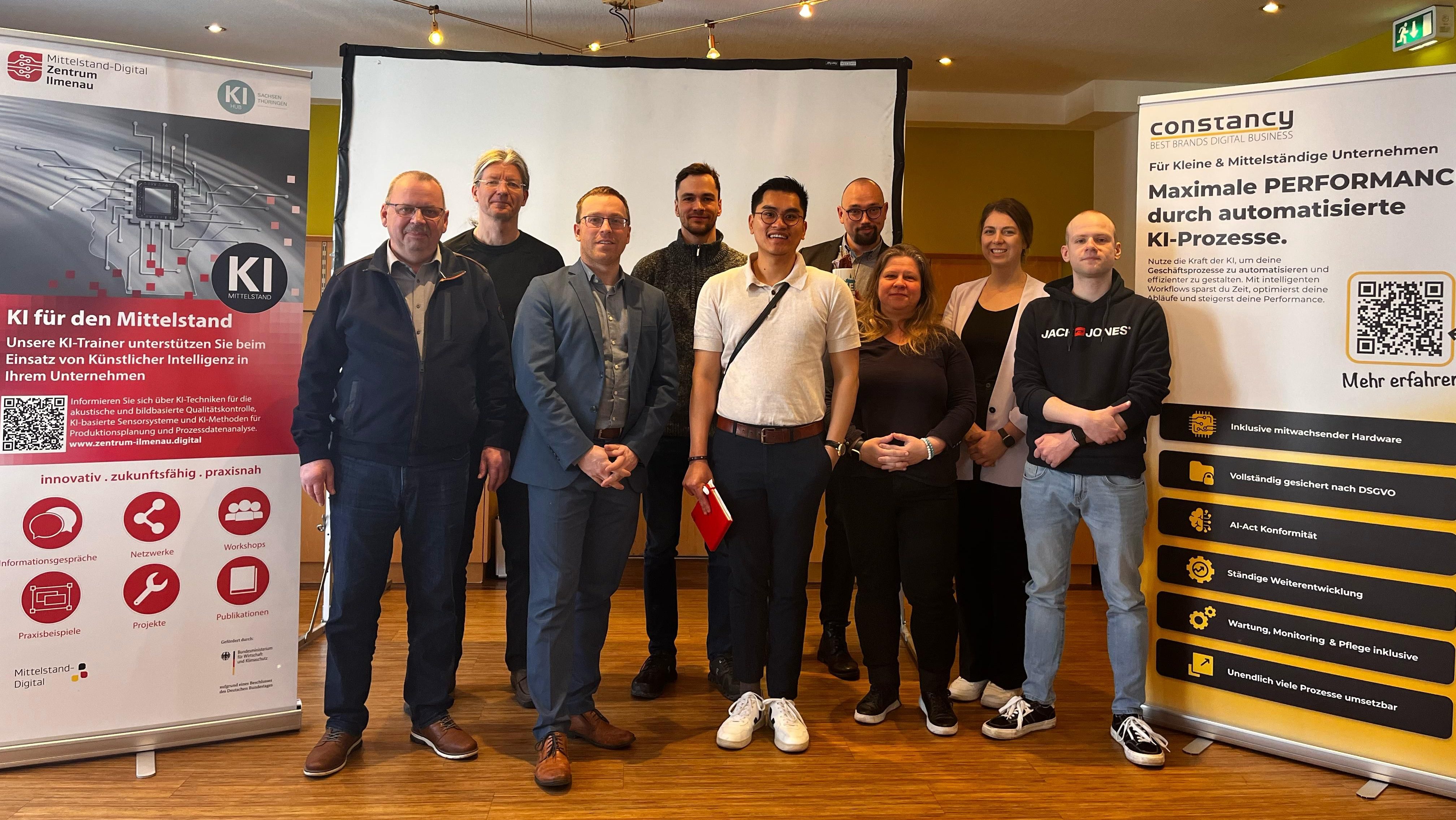 Nachlese: KI zum Frühstück in Ilmenau – Mittelstand-Digital Zentrum Ilmenau